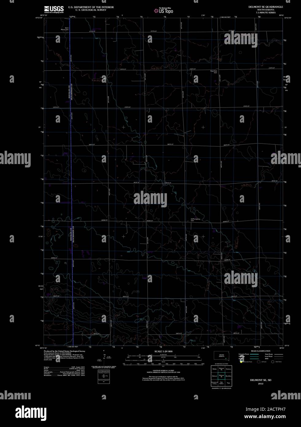 Map of delmont hi-res stock photography and images - Alamy