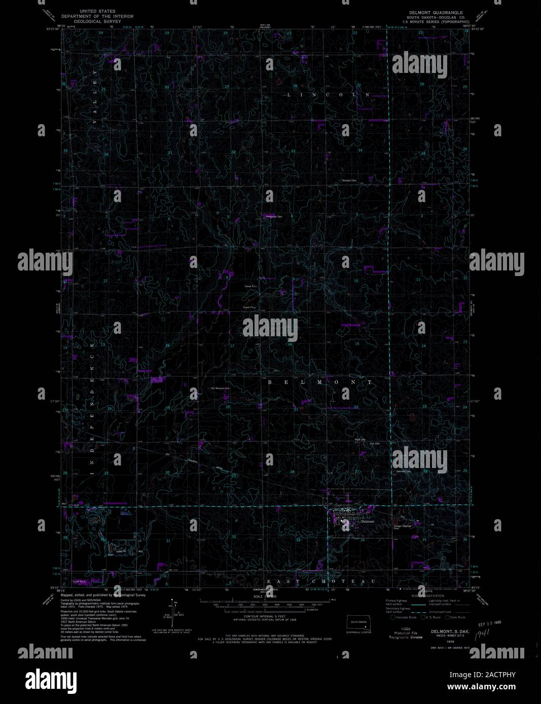 Delmont map hi-res stock photography and images - Alamy