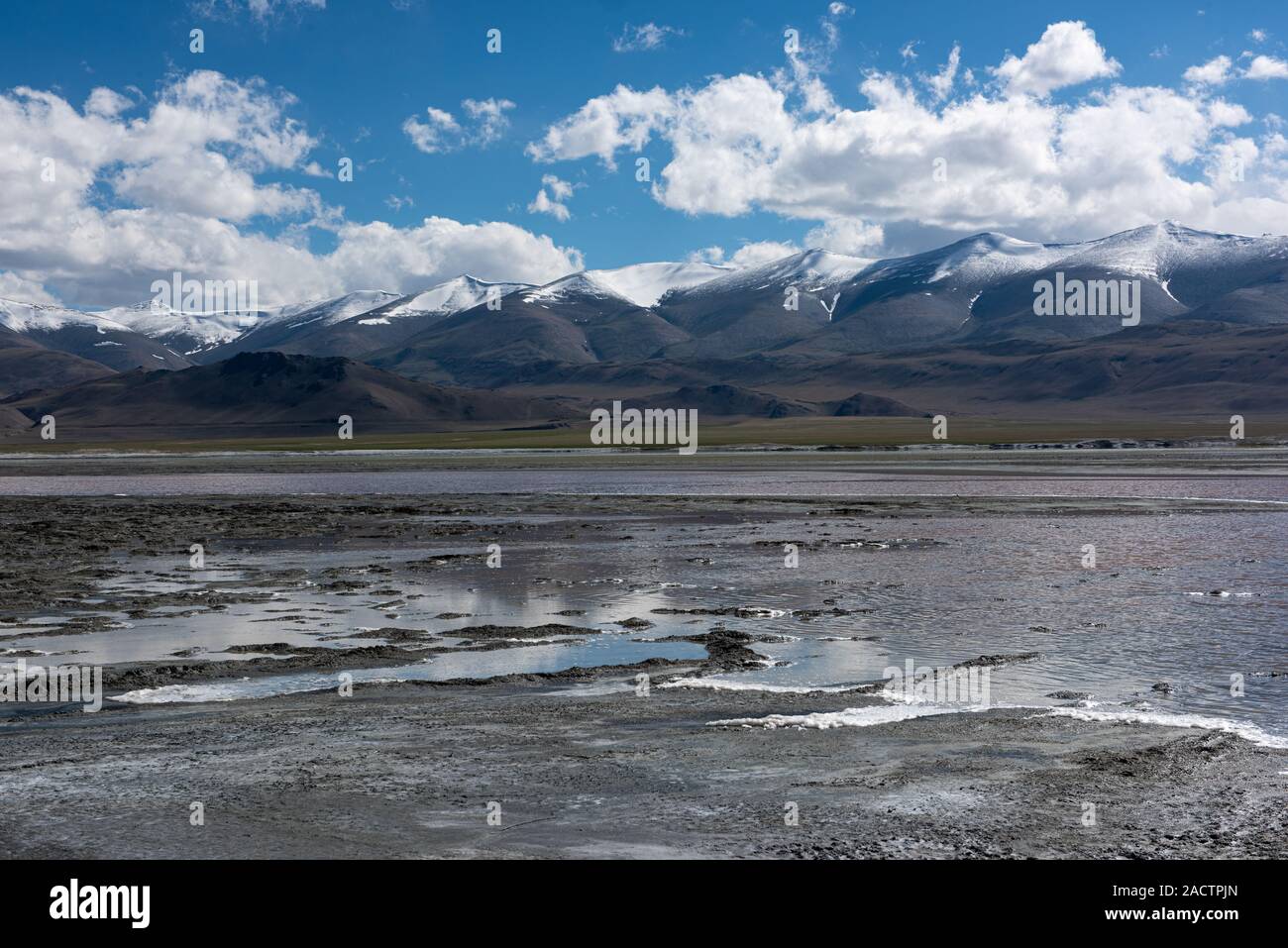Tso Kar lake in Ladakh, India Stock Photo - Alamy