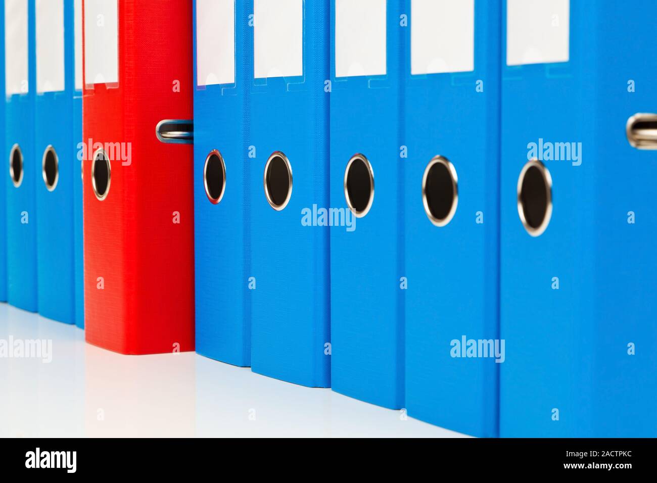Files Folder with documents and papers Stock Photo - Alamy