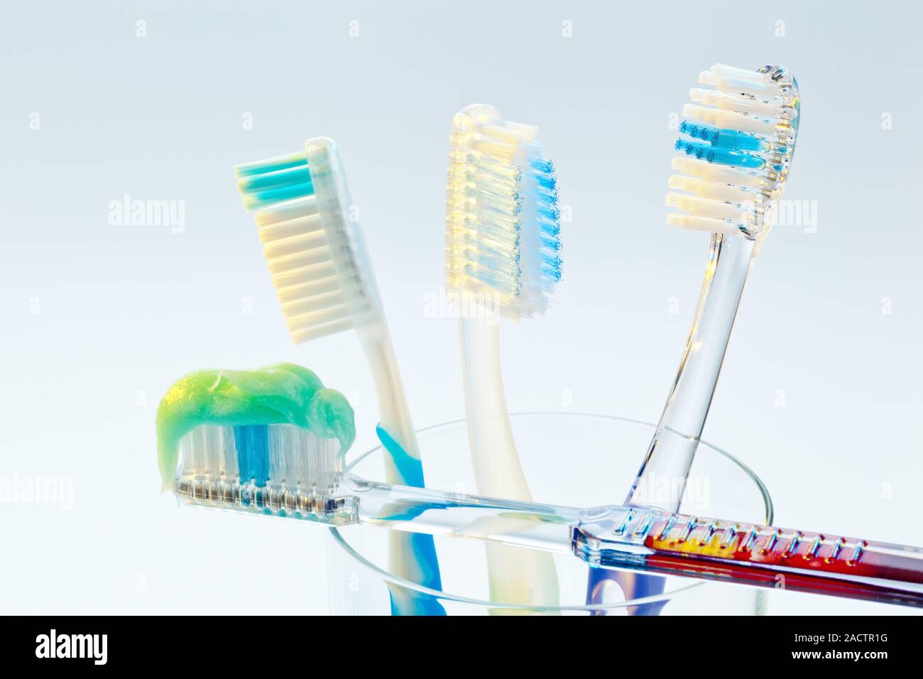 Toothbrushes for brushing teeth Stock Photo - Alamy
