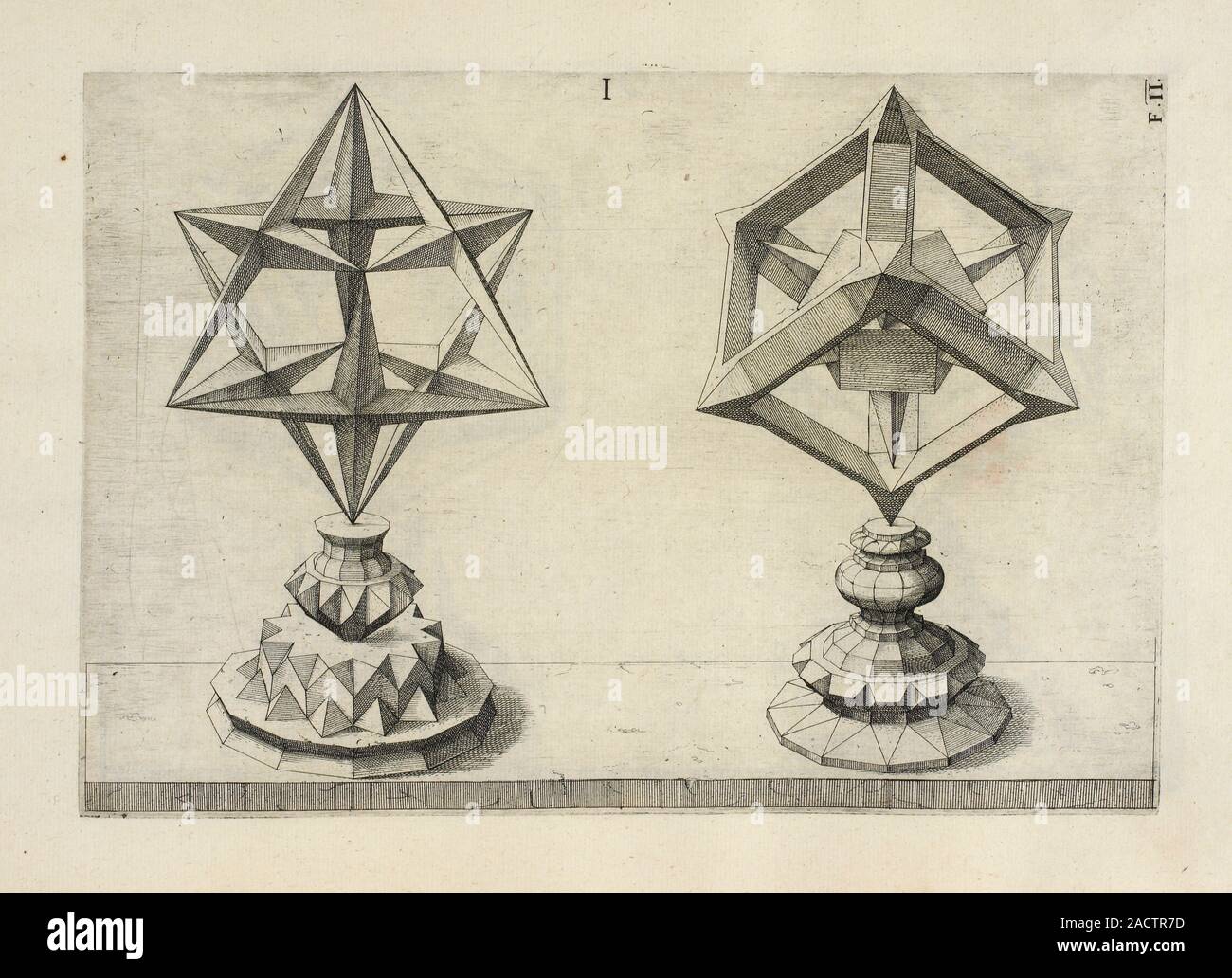 Illustration of sculpture. Pattern book, with objects and classical ...