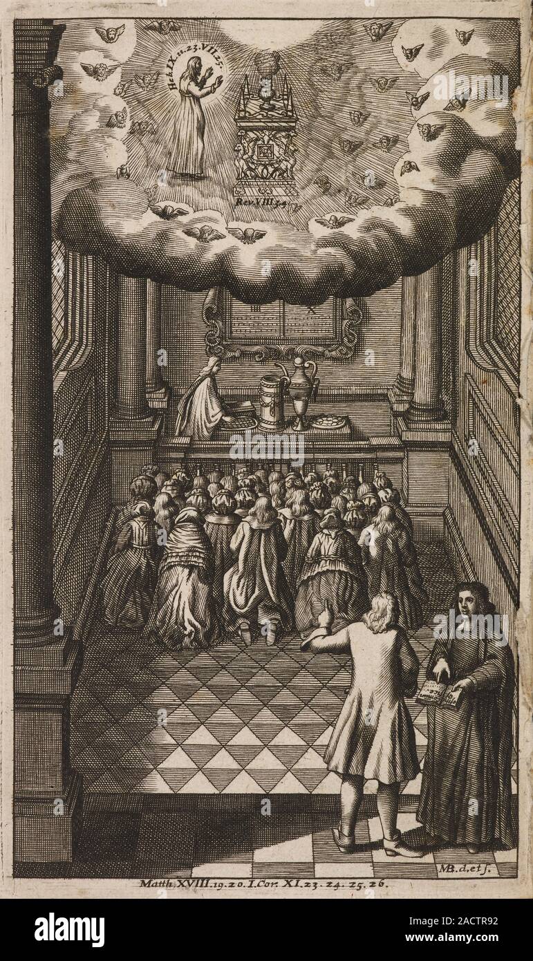 Frontispiece to 'Book of Common Prayer' Stock Photo - Alamy