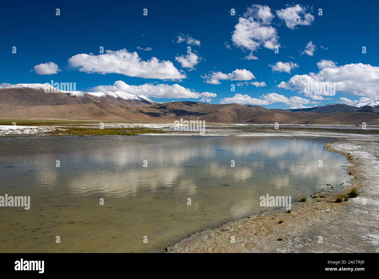 Tso Kar lake in Ladakh, India Stock Photo - Alamy