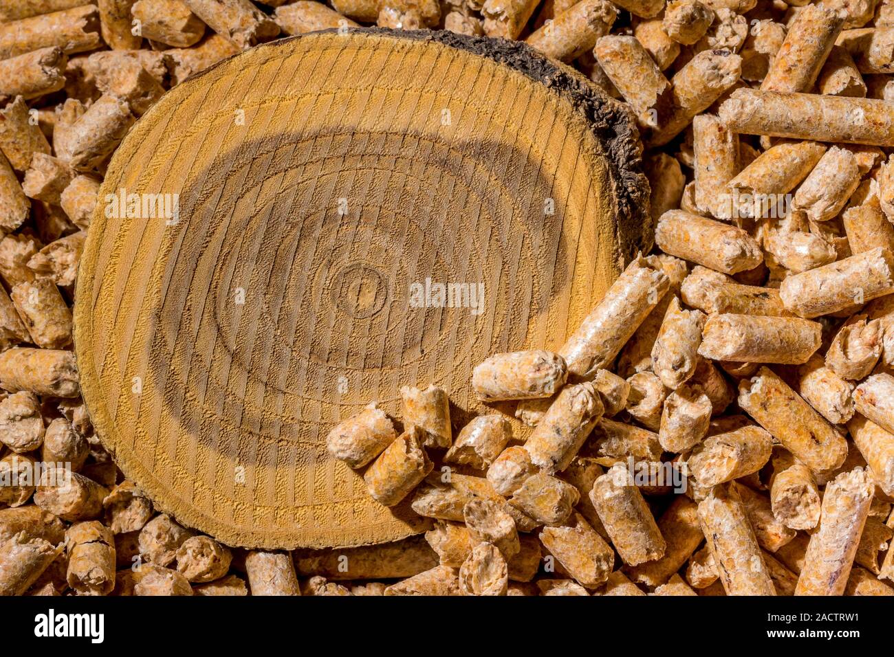Pellets for heating Stock Photo - Alamy