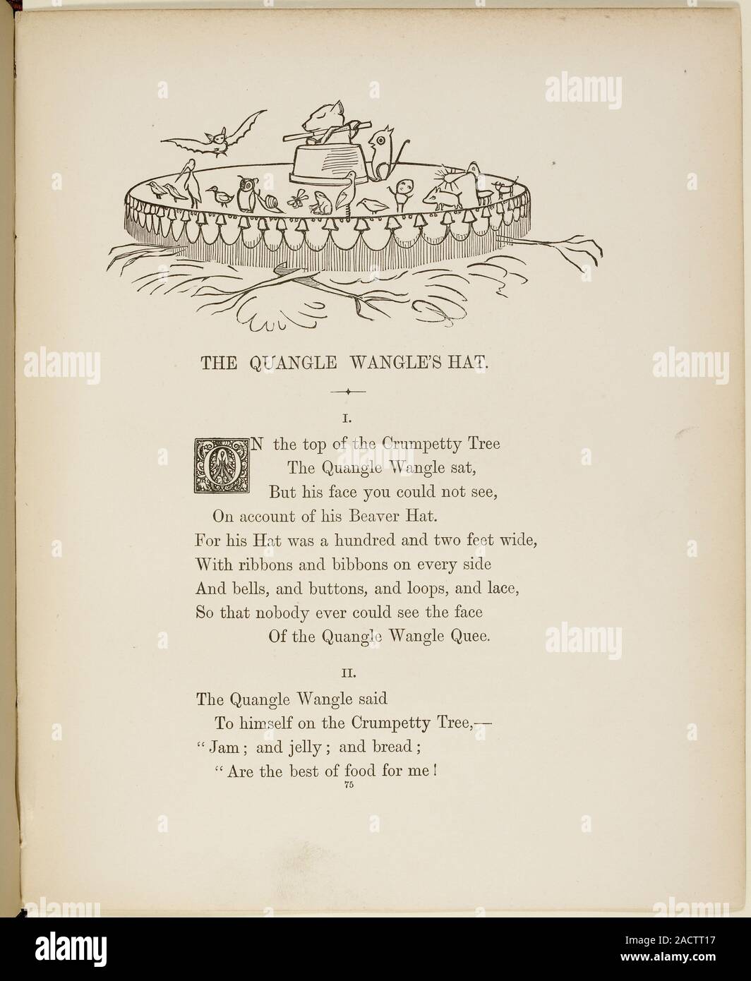 The Quangle Wangle's Hat Verse and illustrations from A Book of ...