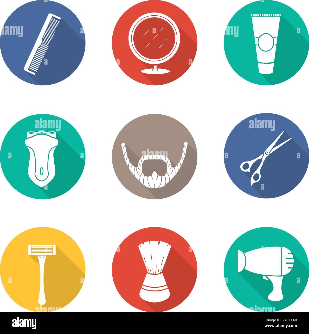 Mens grooming kit Stock Vector Images - Alamy