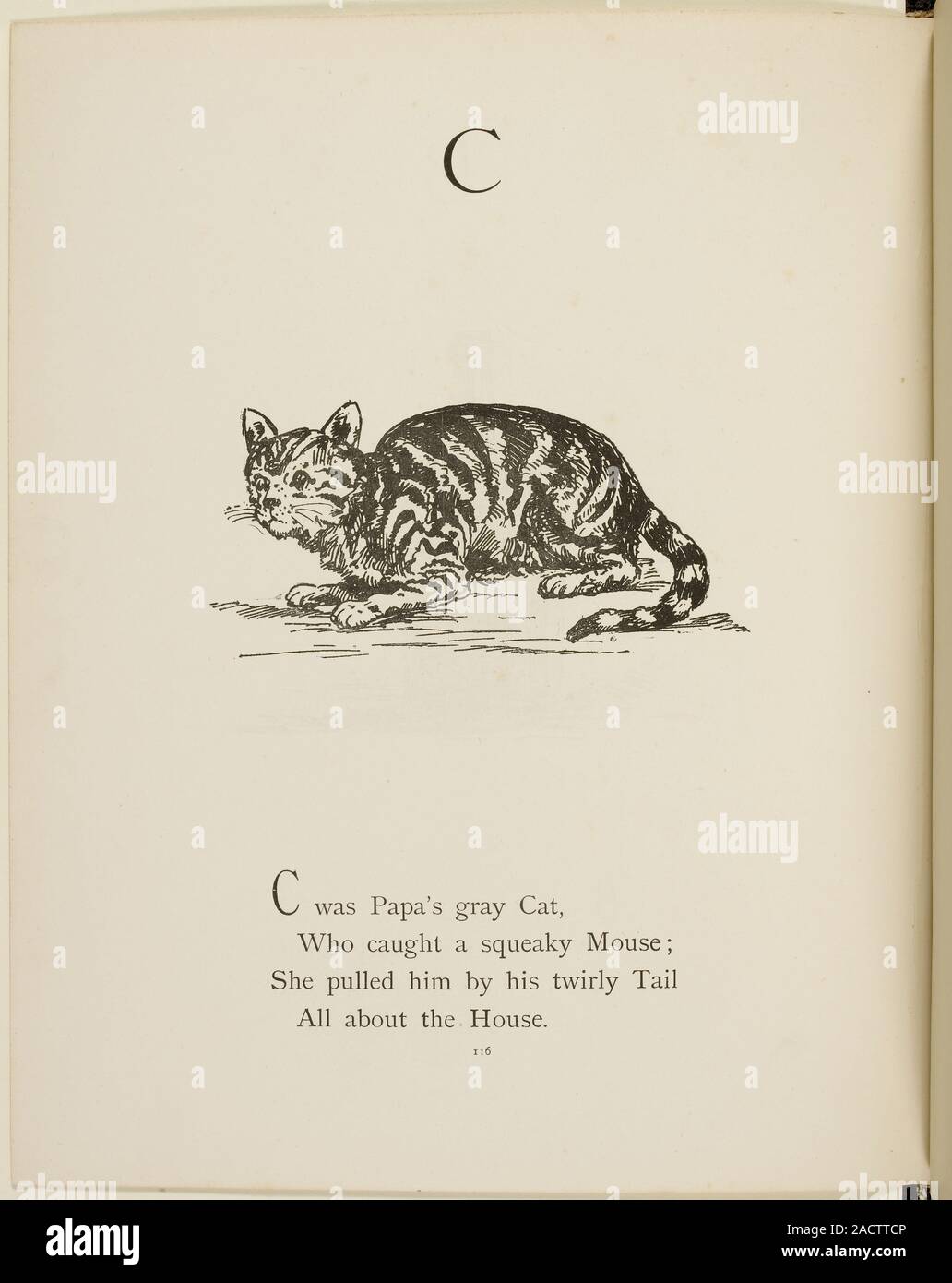 Cat Illustrations and verses from Nonsense Alphabets drawn and written ...