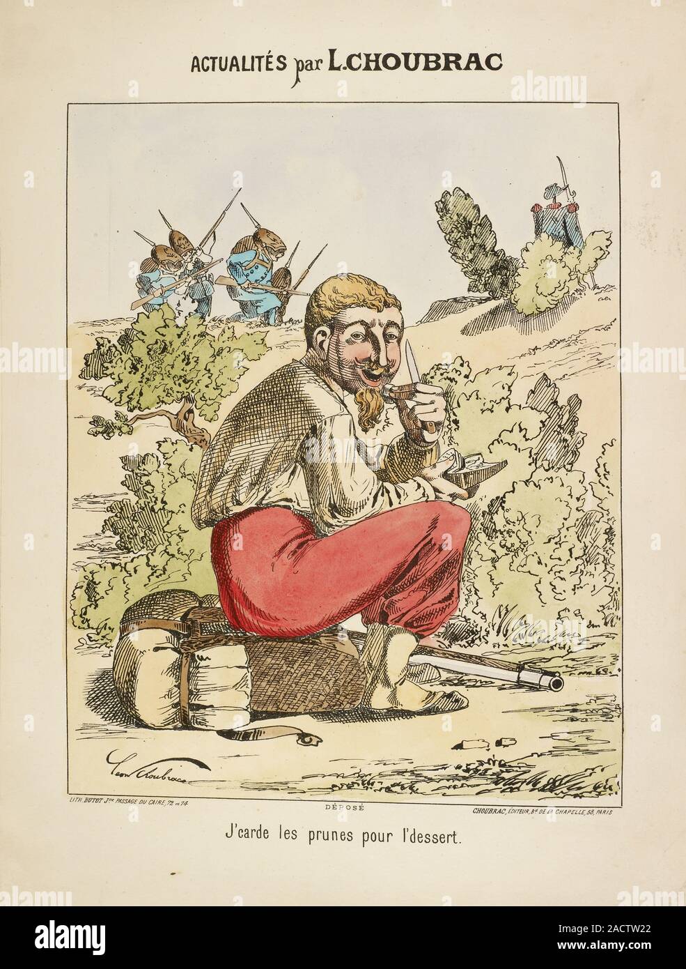 French Caricature - Actualites par L.Choubrac, Collection de ...