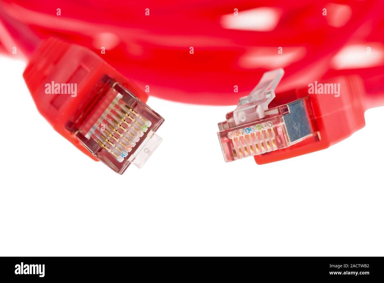 Network cable of a computer Stock Photo - Alamy