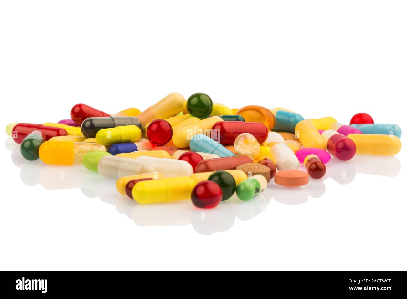 Many colorful tablets Stock Photo - Alamy