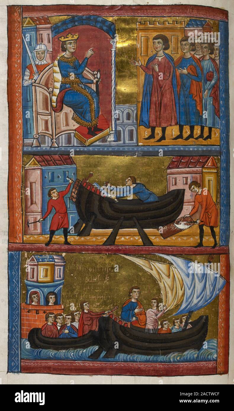 The beginning of the quest for the Golden Fleece: Pelias persuades ...
