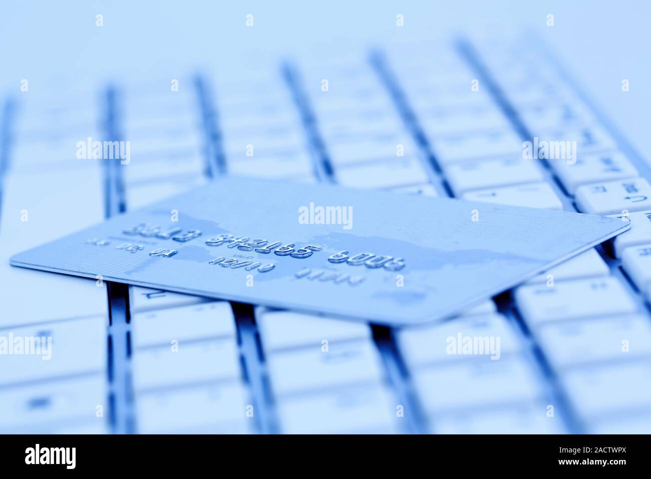 Credit Card and Keyboard Stock Photo - Alamy