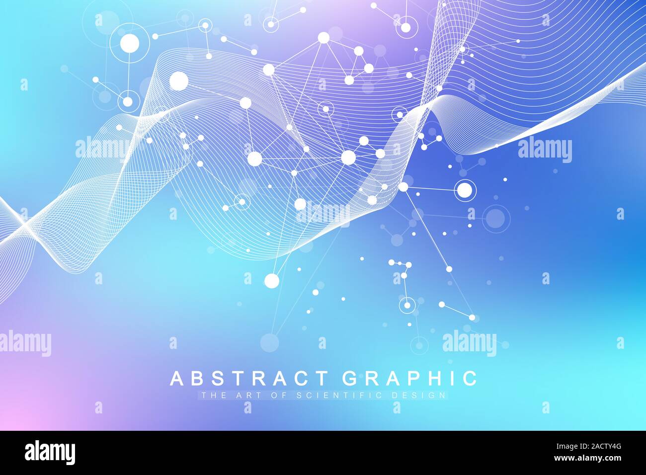 Big Genomic Data Visualization. DNA helix, DNA strand, DNA Test. CRISPR ...