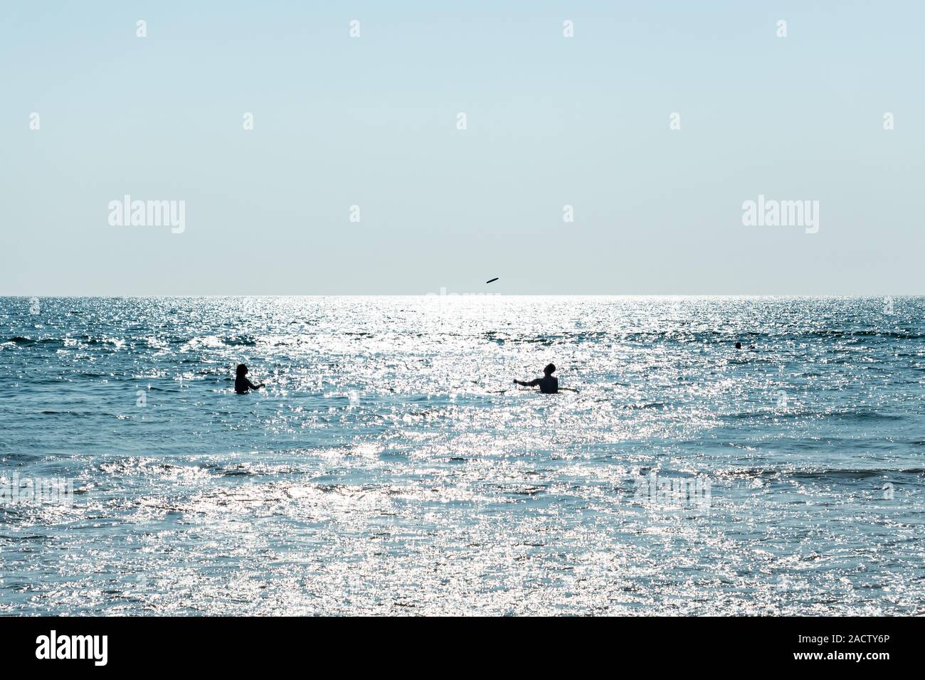 Natural beauty on a Goa beach. Contemplation of the moment Stock Photo ...