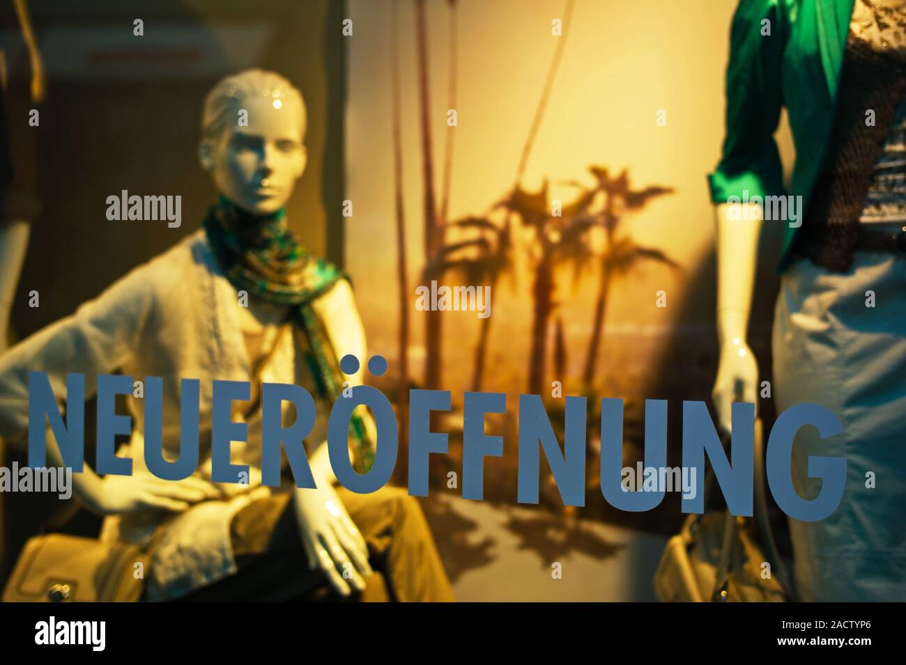 shop window, new opening Stock Photo - Alamy