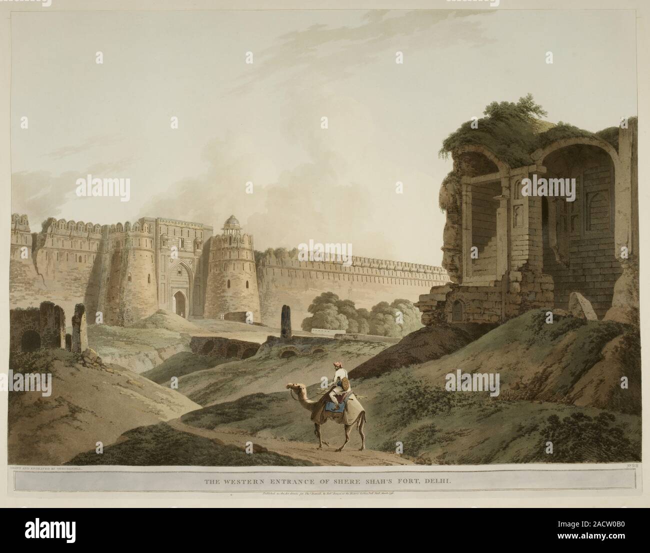 Antiquities of India , Engravings of historic sites and places in ...