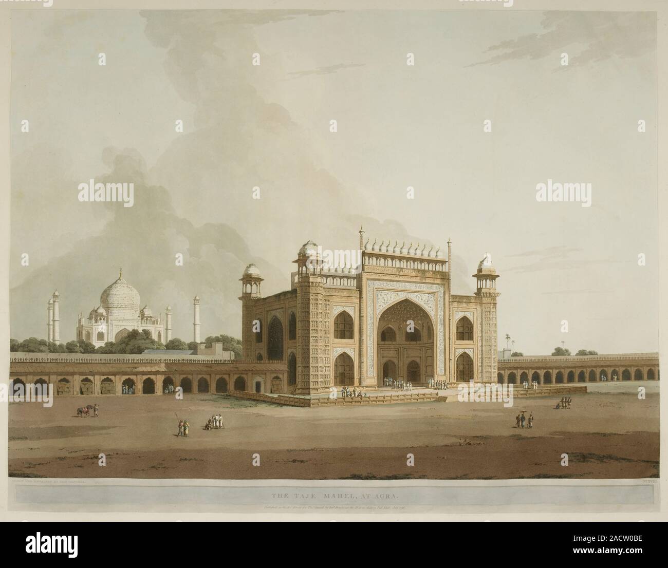 Antiquities of India , Engravings of historic sites and places in ...