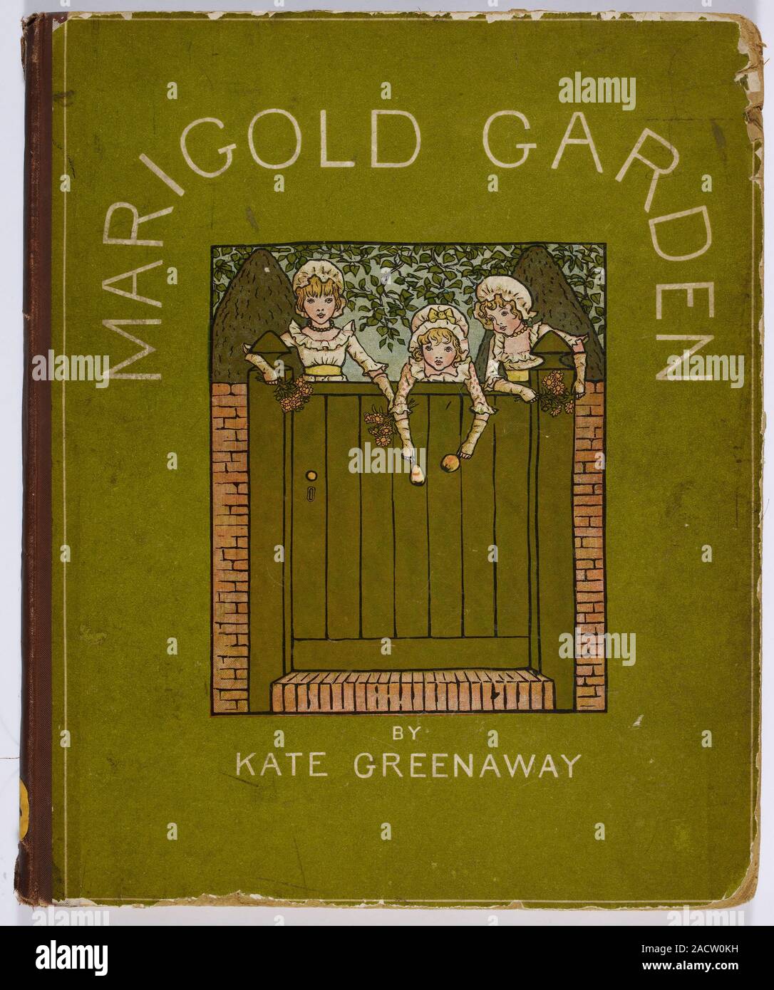 The front cover of Marigold Garden, Author Kate Greenaway Stock Photo ...