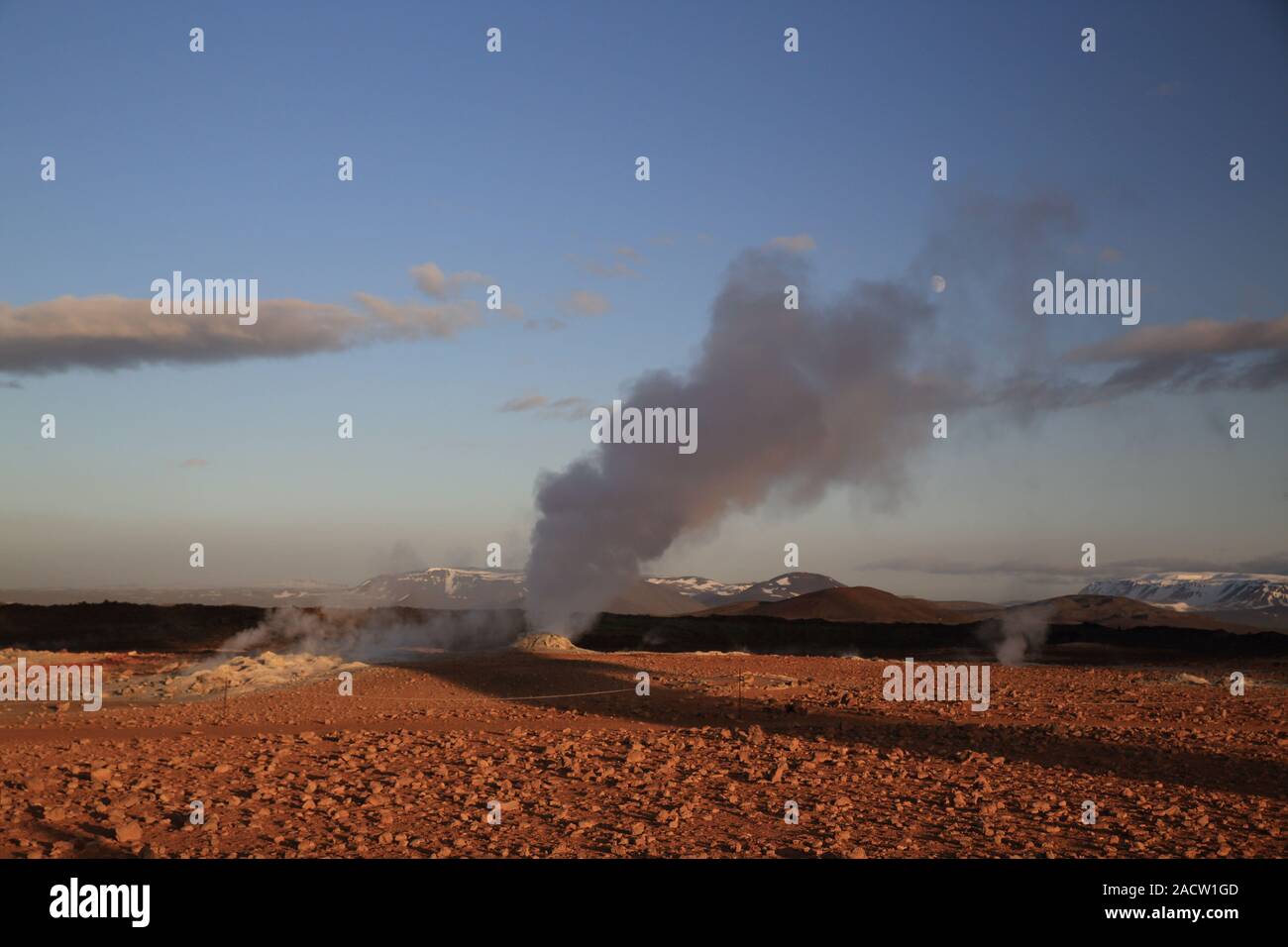 High temperature area Hverarönð Námafjall Island Stock Photo - Alamy