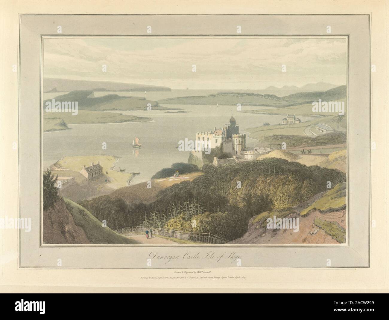 Dunvegan Castle - Isle of Skye Coastal landscape scenes around Great ...