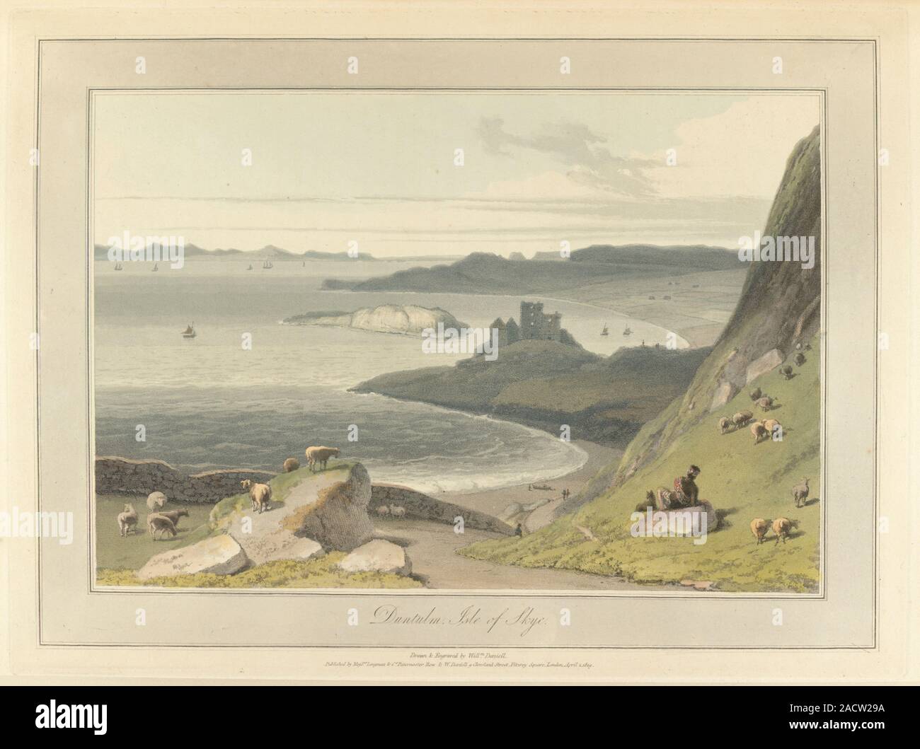 Duntulum - Isle of Skye Coastal landscape scenes around Great Britain ...
