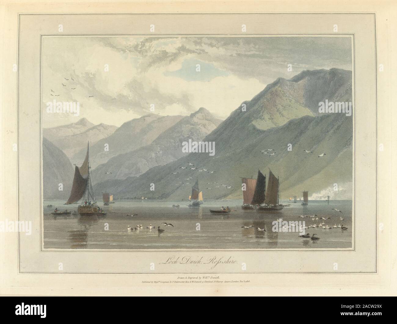 Loch Duich - Ross-shire Coastal landscape scenes around Great Britain ...