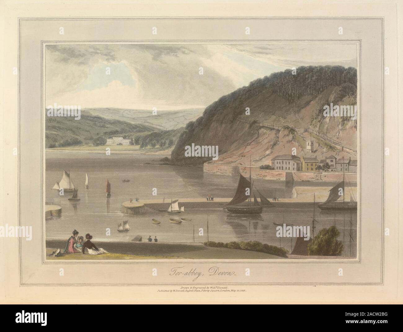 Tor-abbey - Devon Coastal landscape scenes around Great Britain, Author ...