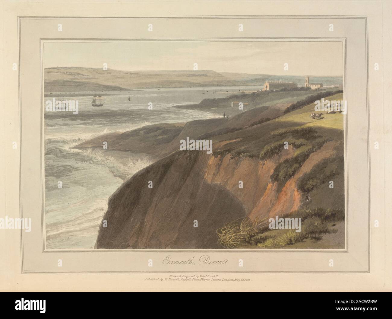 Exmouth - Devon Coastal landscape scenes around Great Britain, Author ...