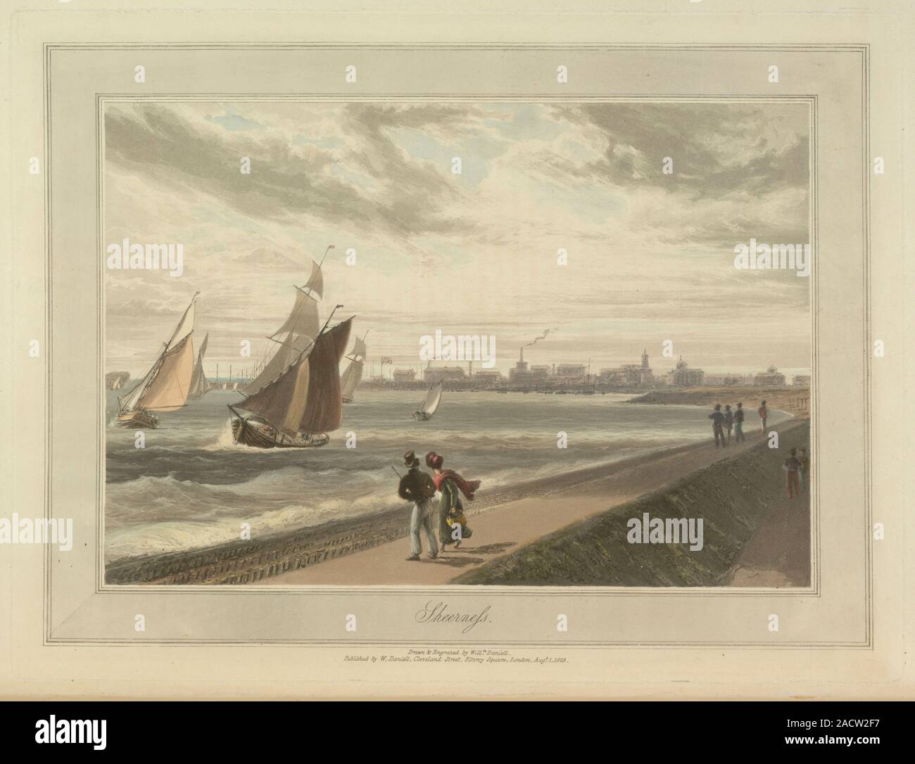 Sheerness Coastal landscape scenes around Great Britain, Author Richard ...