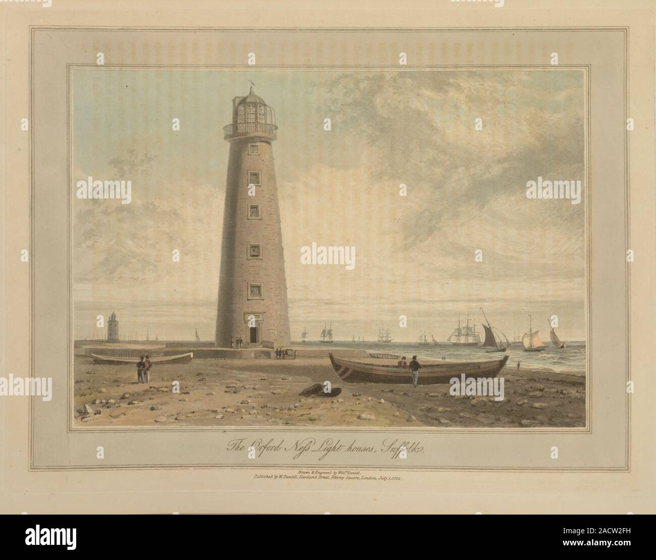 The Orford Ness Light-houses - Suffolk Coastal landscape scenes around ...