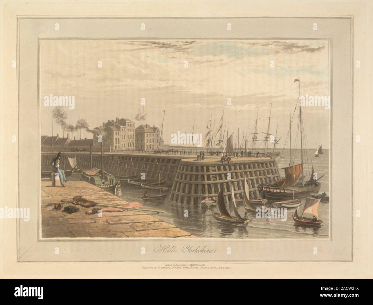 Hull - Yorkshire Coastal landscape scenes around Great Britain, Author ...