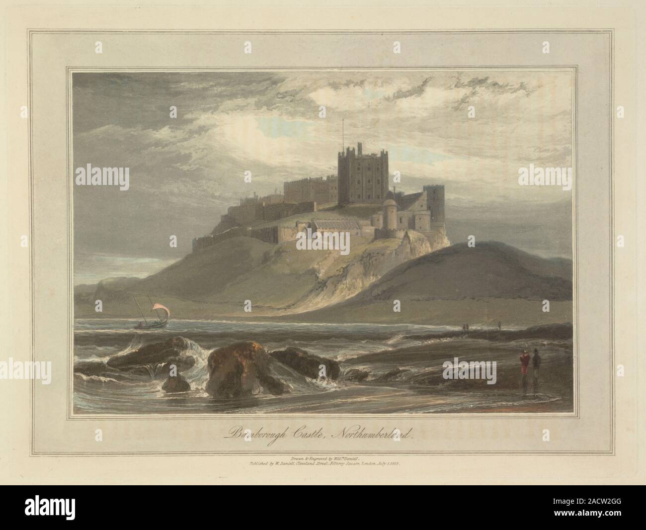 Bamborough Castle - Northumberland Coastal landscape scenes around ...