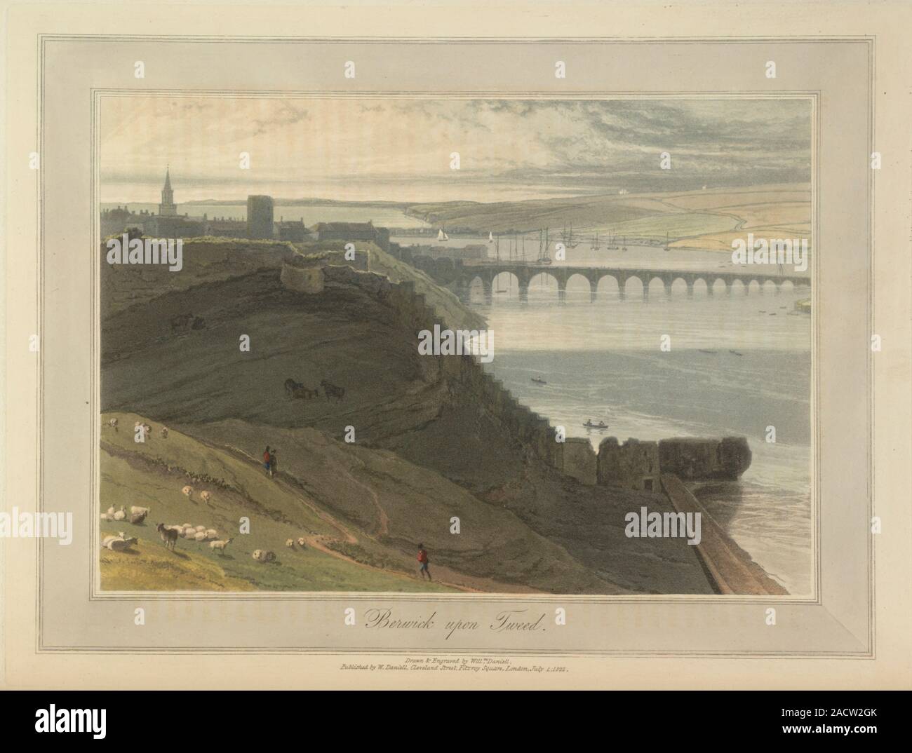 Berwick upon Tweed Coastal landscape scenes around Great Britain ...
