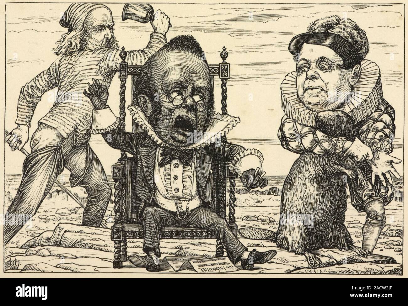 From Fit the Seventh: The Banker's Fate. The Bellman, swings his bell ...