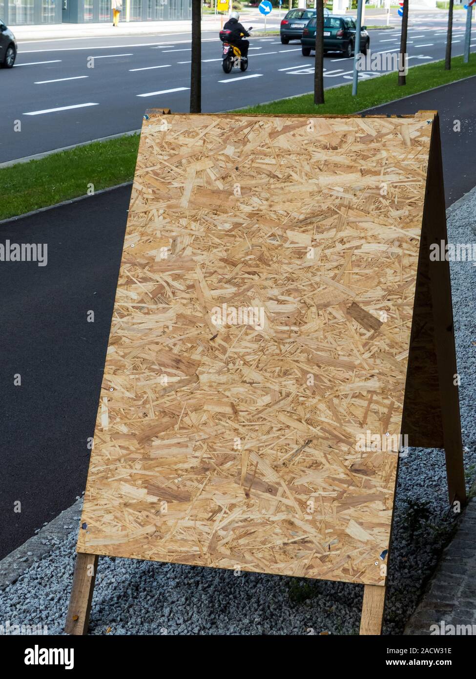 Poster stand hi-res stock photography and images - Alamy