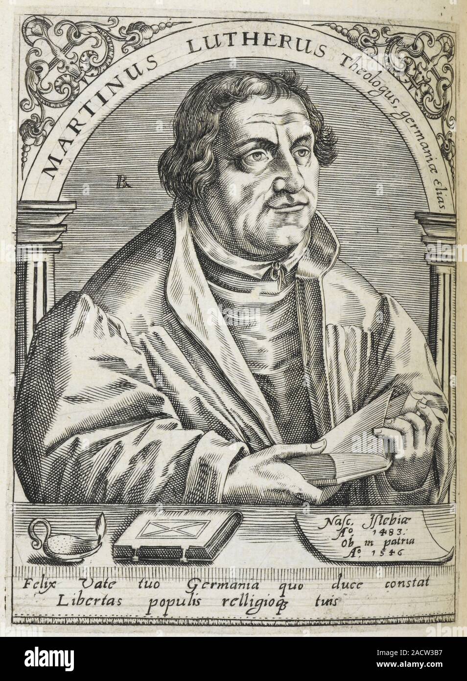 Martin Luther. (1483-1546). German religious reformer, and founder of ...