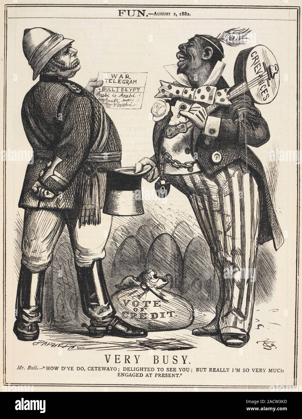 The Scramble for Africa political satirical caricature drawing. 'Very ...