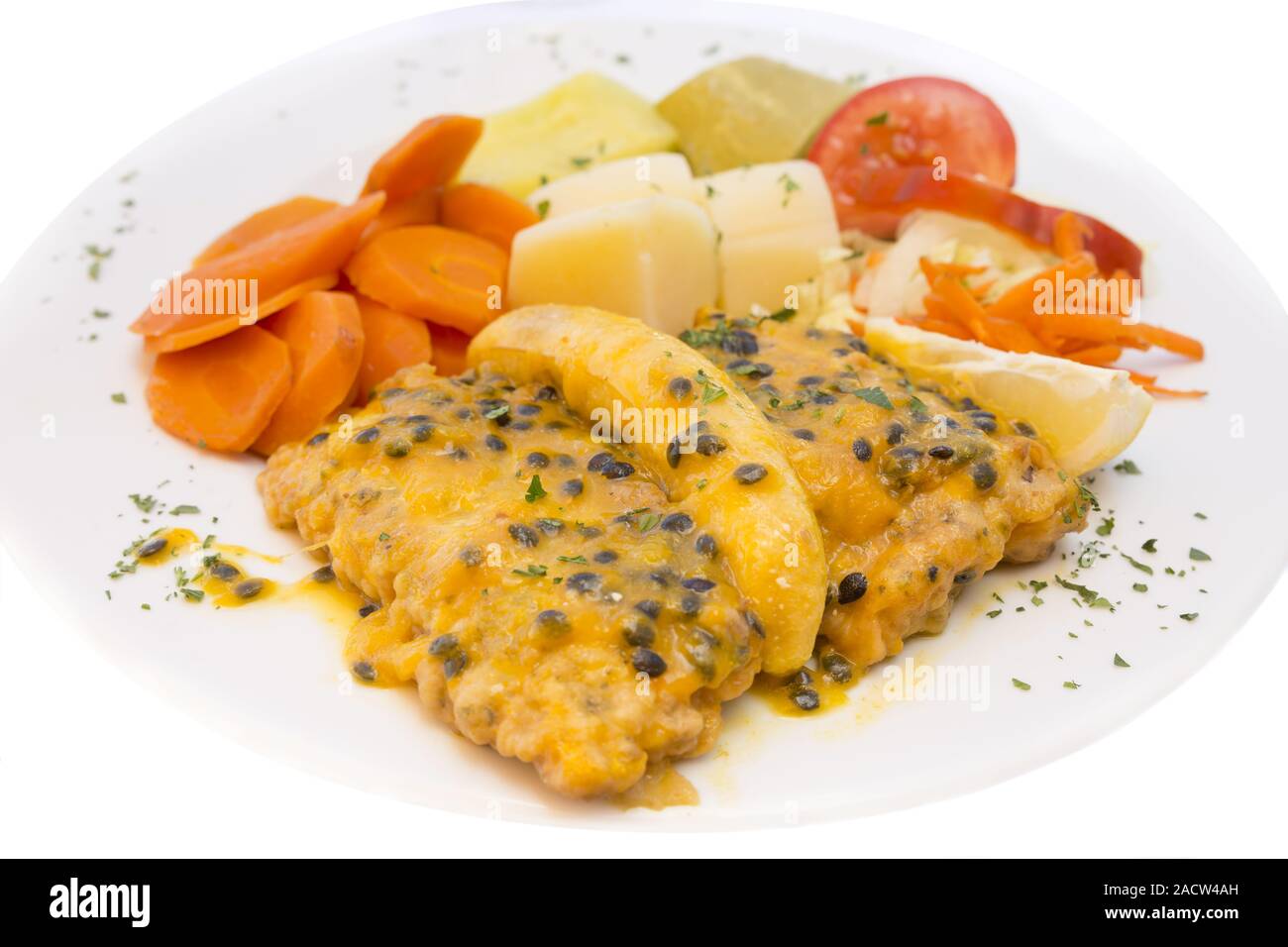 Scabbard fish with banana hi-res stock photography and images - Alamy