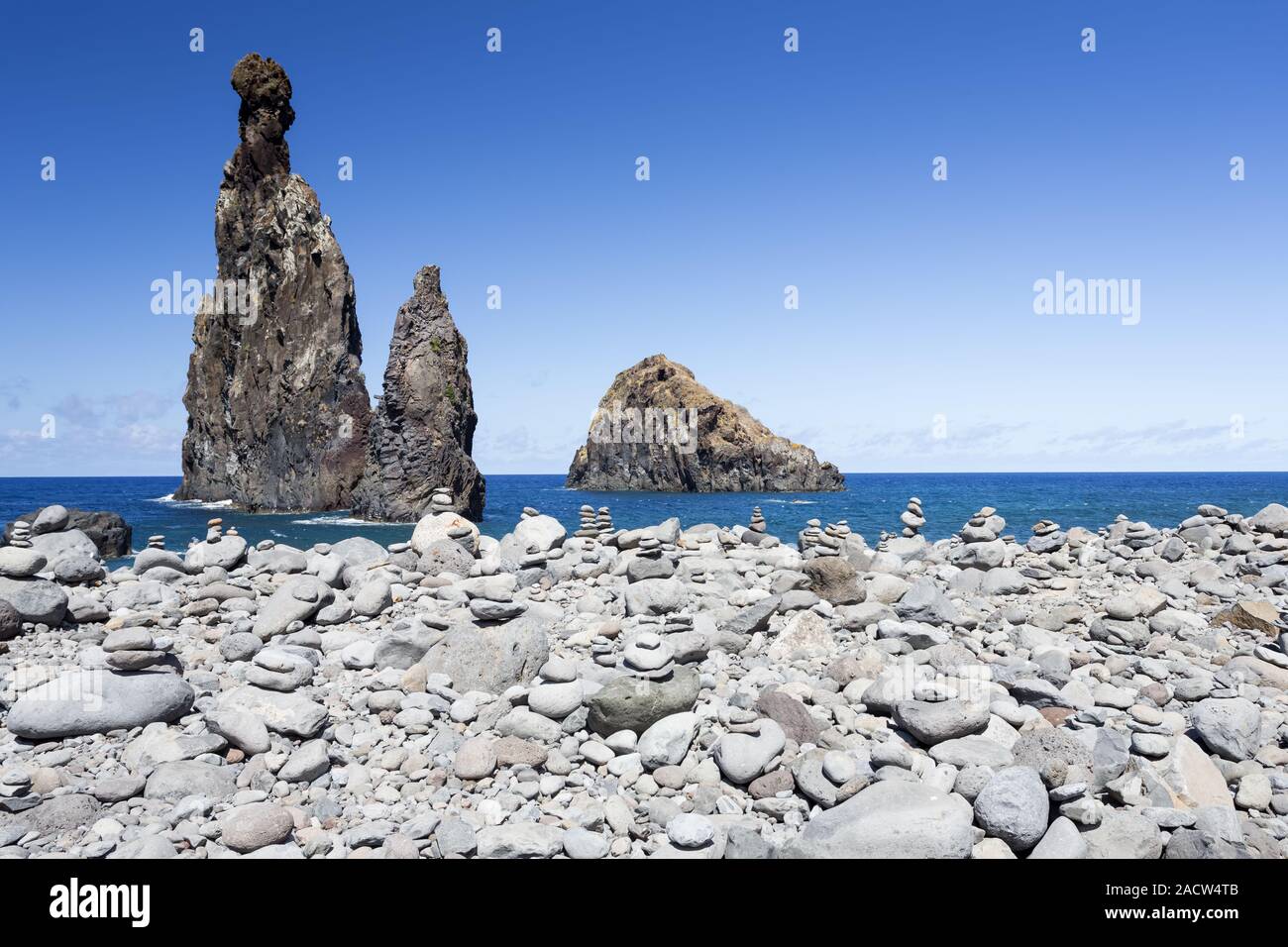Rock formations on the coast of Madeira Stock Photo - Alamy
