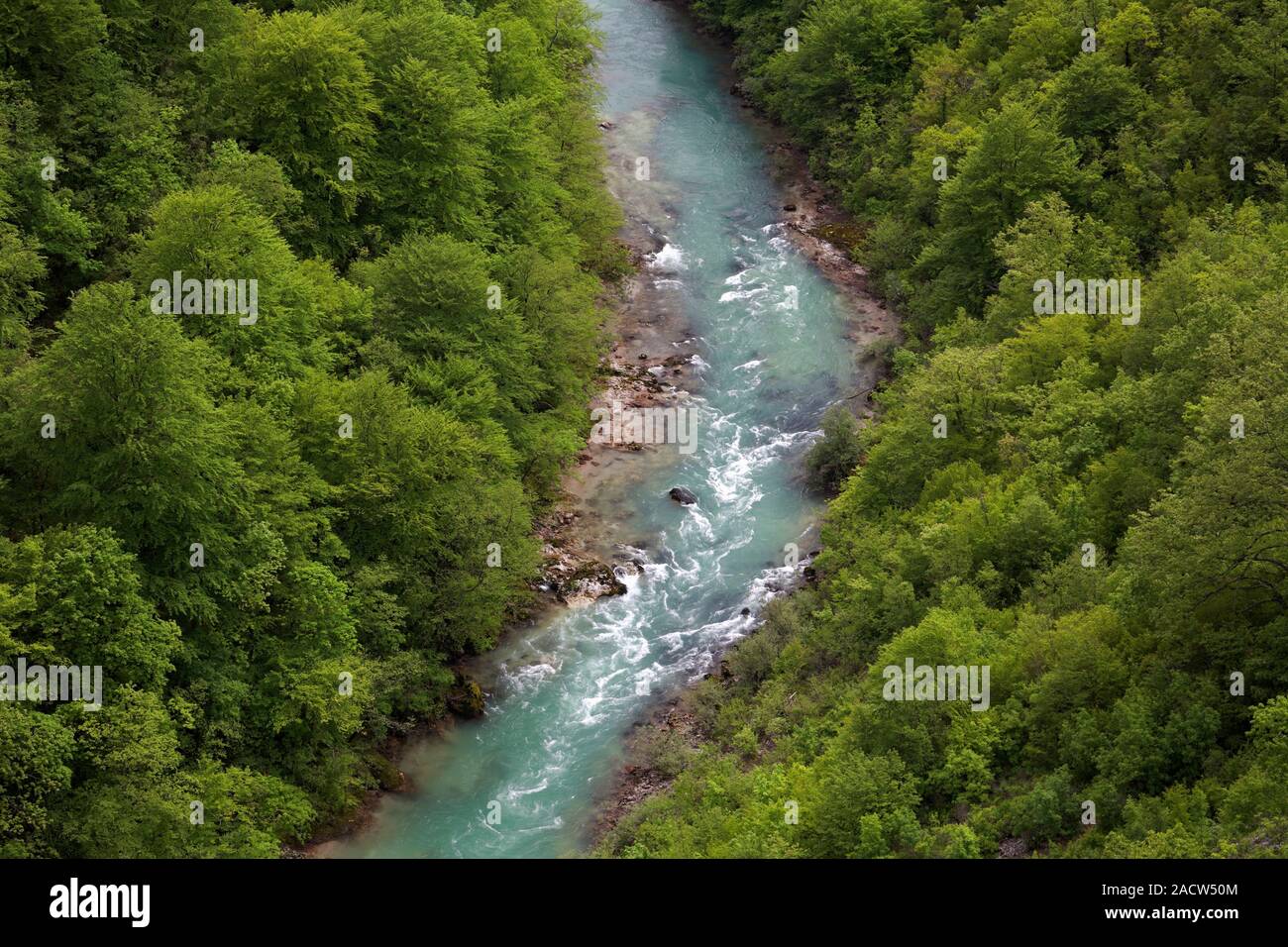 The Neretva River in a canyon, Bosnia and Herzegovina Stock Photo - Alamy