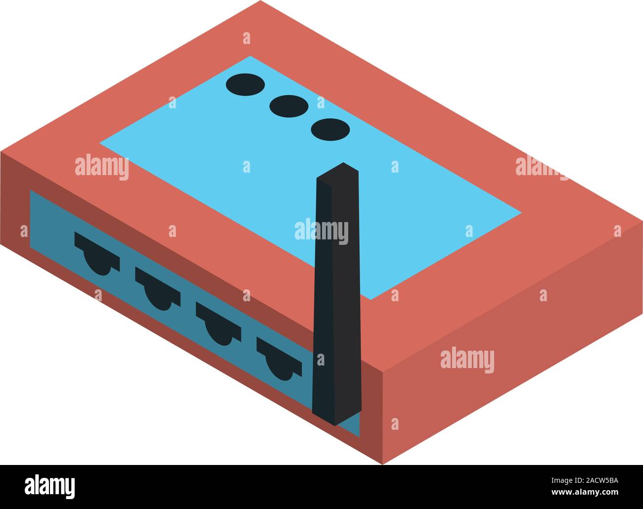 router wifi device isolated icon Stock Vector Image & Art - Alamy