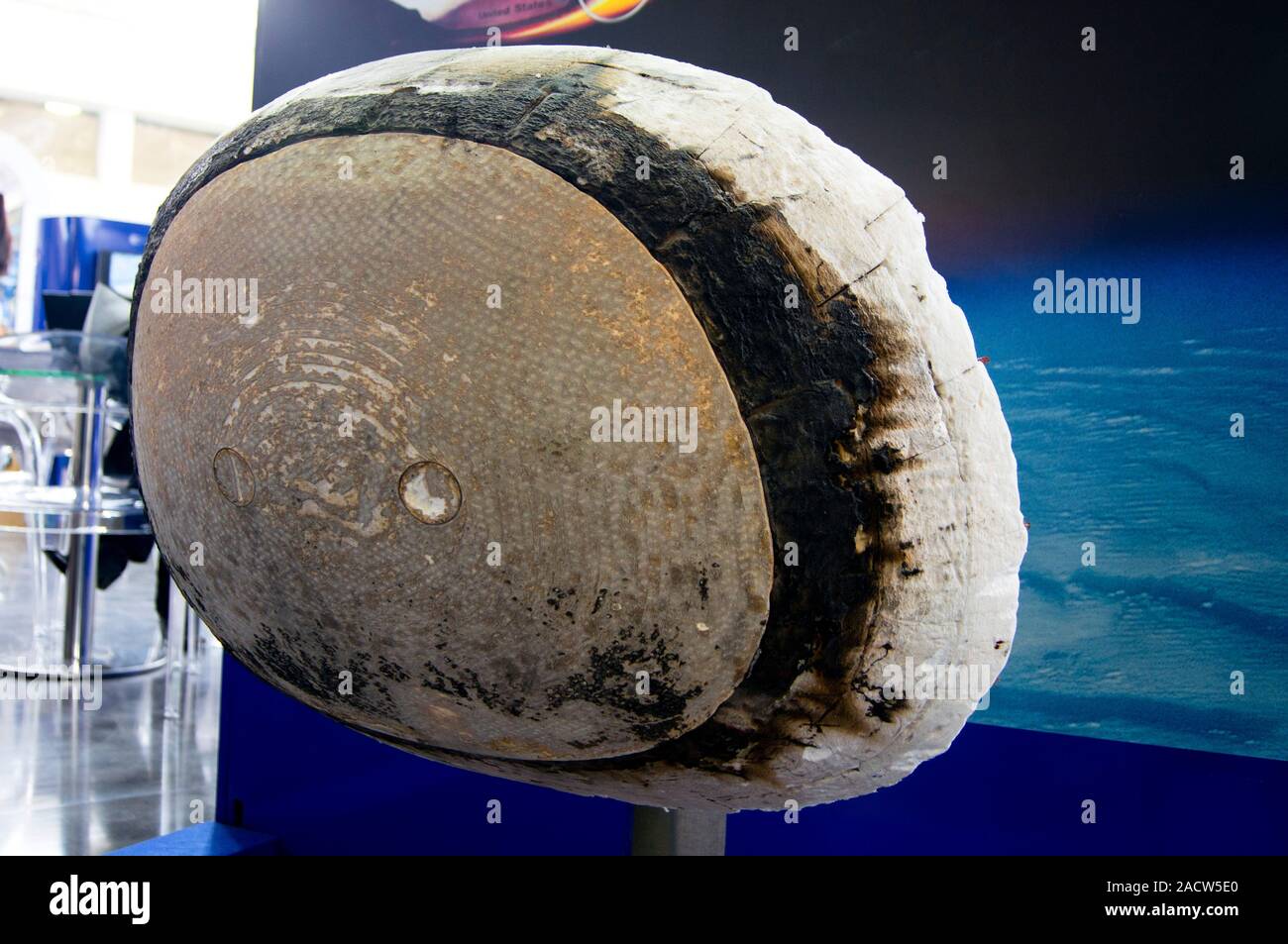 Flight-proven nose cap (constructed from ceramic matrix composite, CMC ...