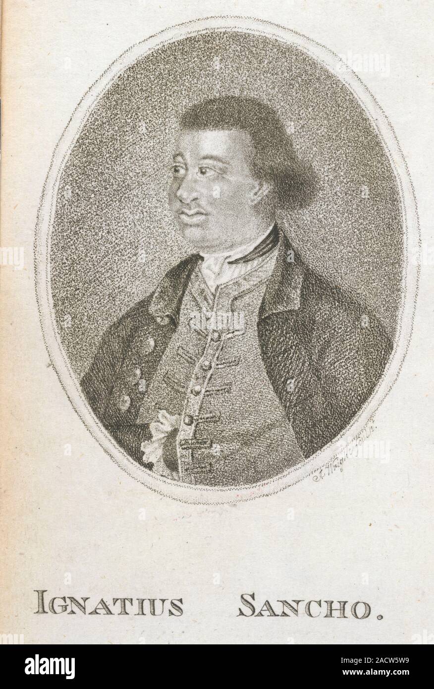 Ignatius Sancho. Composer, actor and writer. The first known black ...