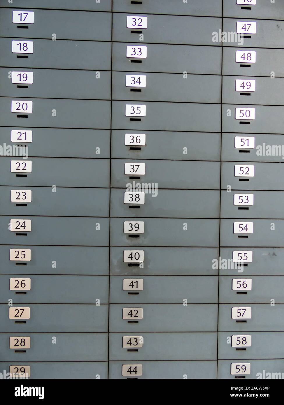 Bank safe lockers hi-res stock photography and images - Alamy