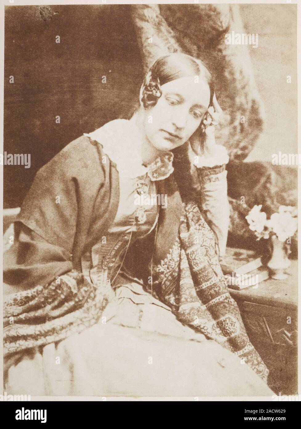 Lady Eastlake. Three-quarter length seated portrait of Elizabeth Rigby ...