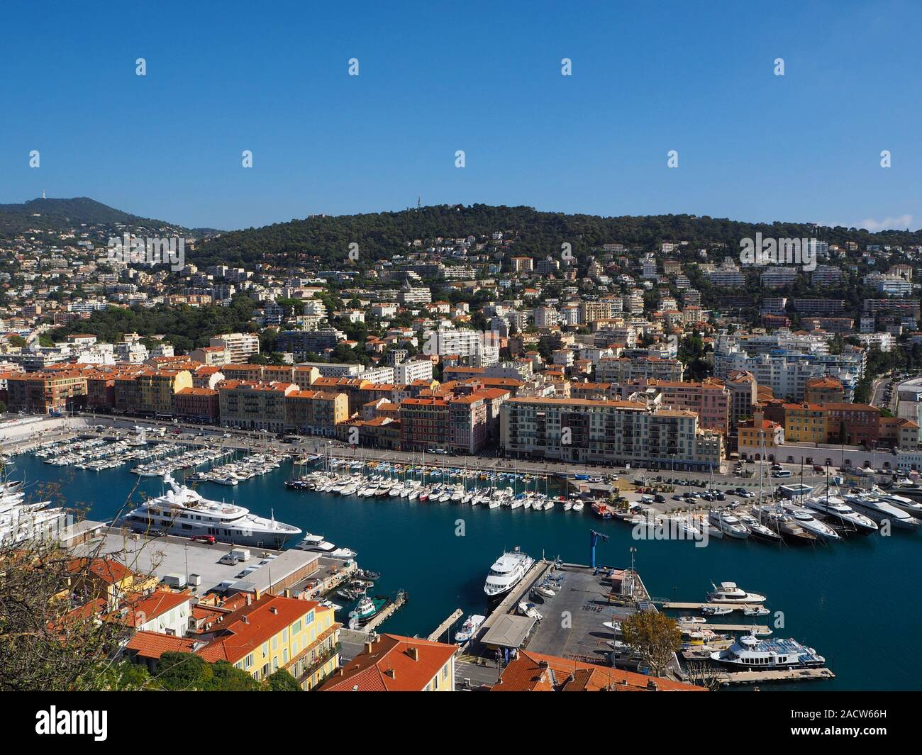 The harbour of Nice , France Stock Photo - Alamy