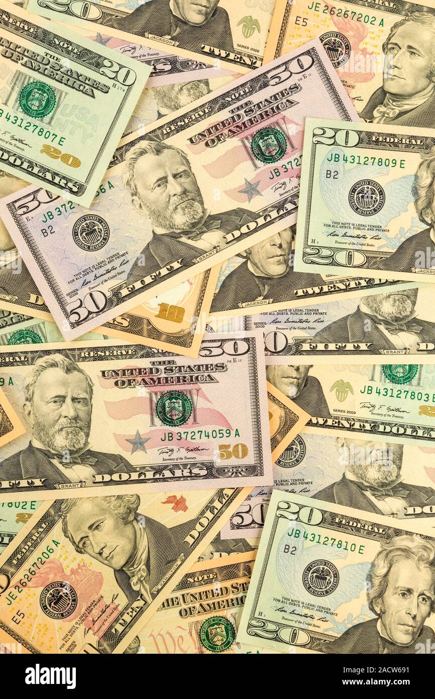 Many dollars banknotes Stock Photo - Alamy