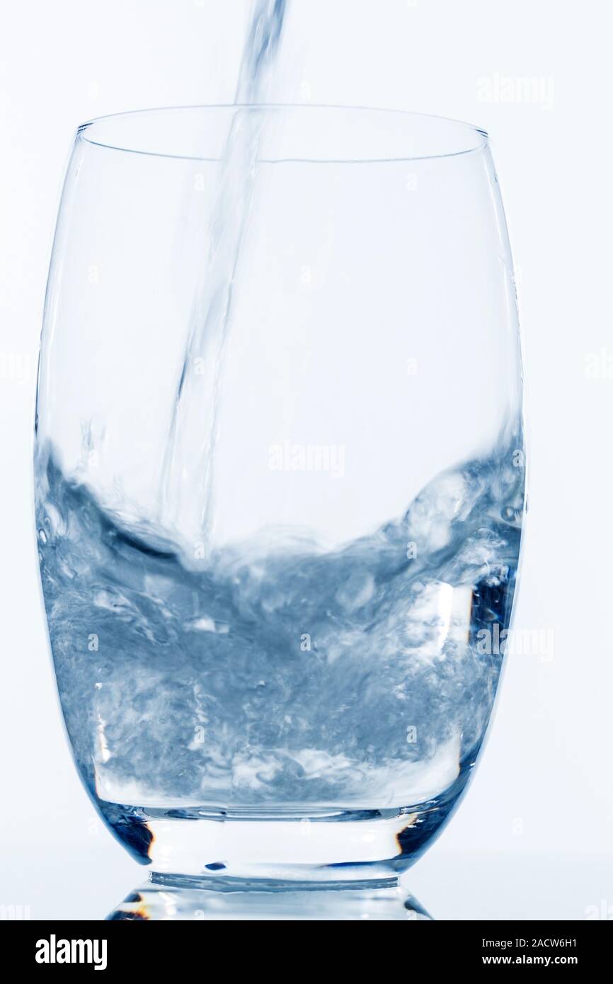 Glass with water Stock Photo - Alamy
