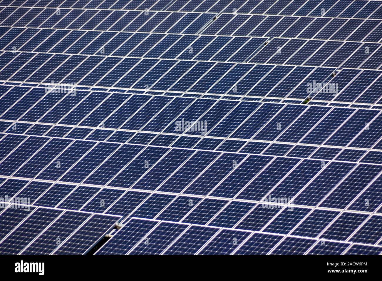 Solar cells on roof Stock Photo - Alamy